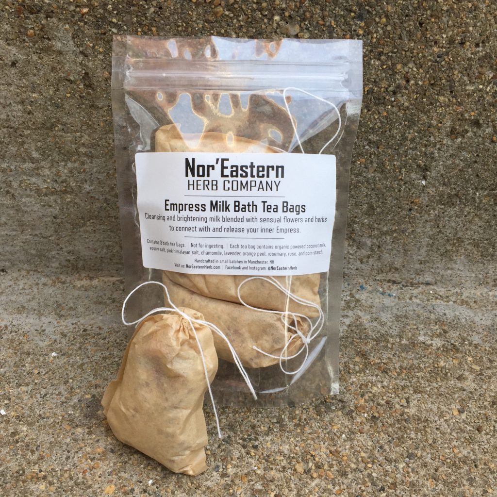 Empress Milk Bath Tea Bags • Nor'Eastern Herb Company
